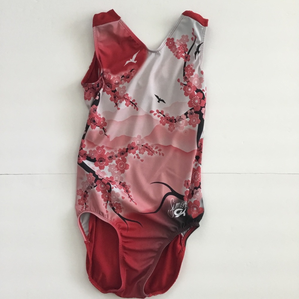 Gk Elite Simone Biles Leotard - Gem